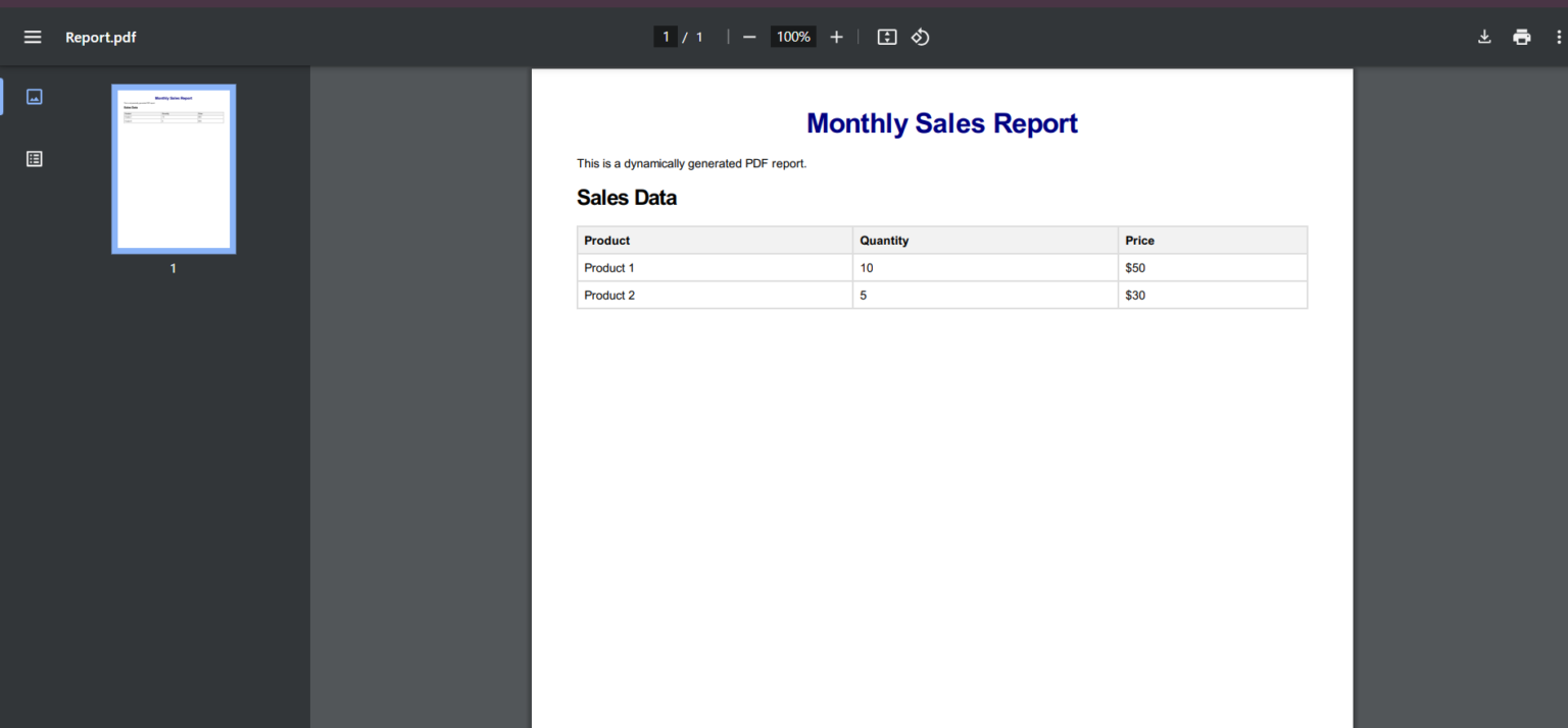Generating PDFs from Razor Views Using NReco PDF Generator - Dotnet Infinity